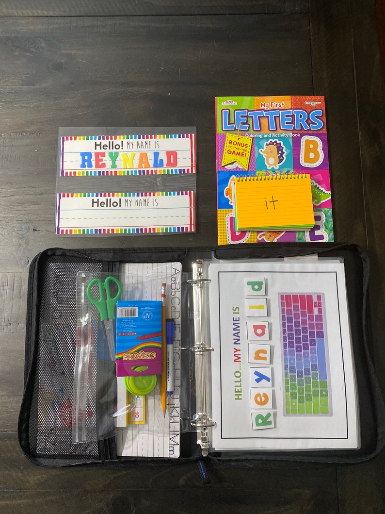 Educational Learning Binder - Etsy