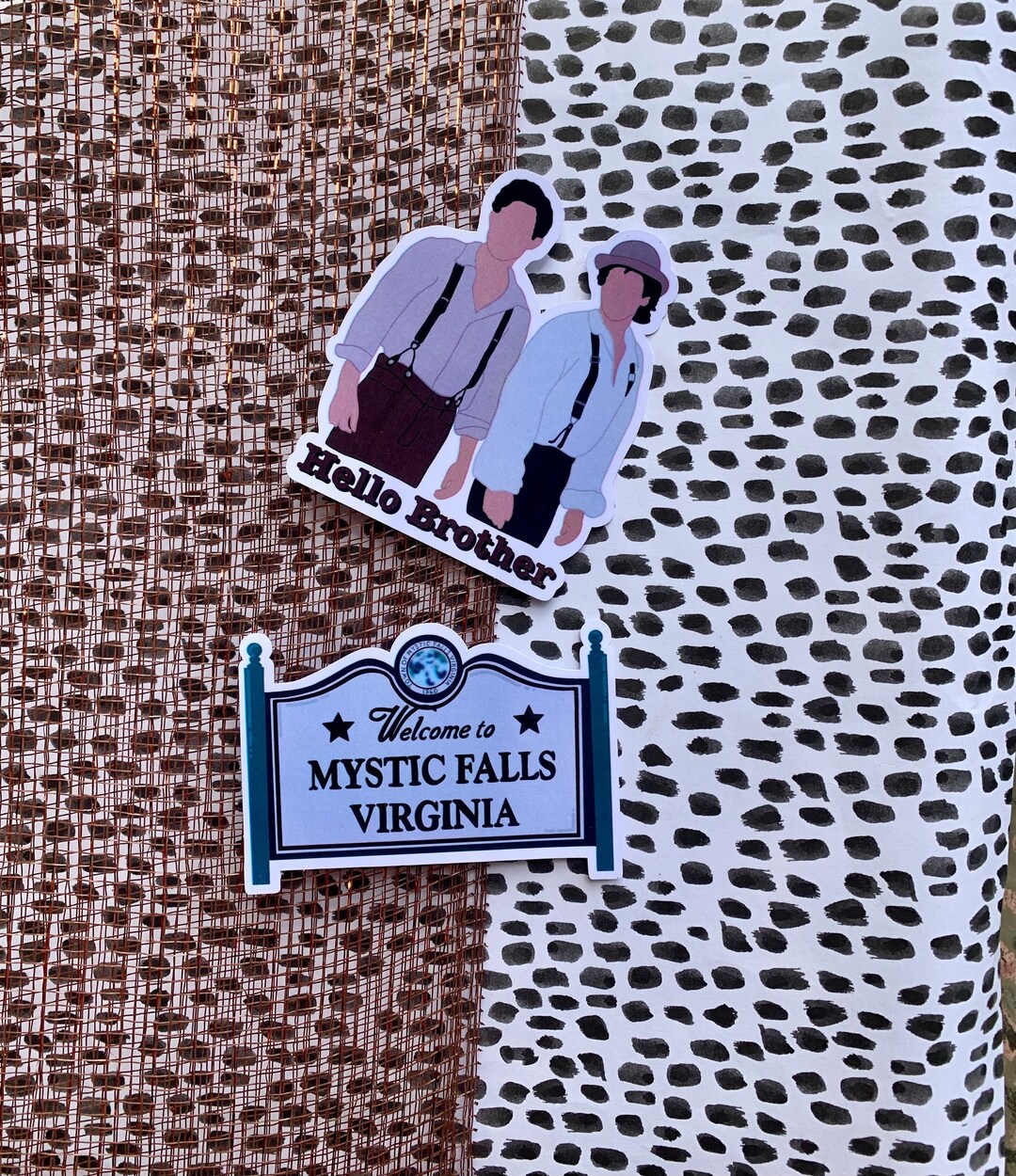 TVD Inspired Vinyl Stickers - Etsy