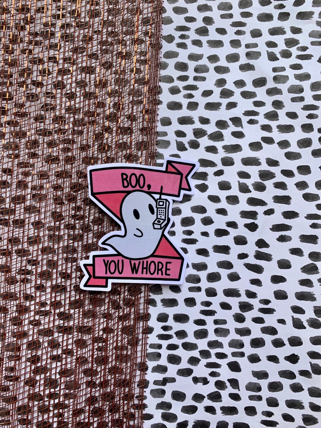 Ghost Inspired Sticker, Funny Ghost Sticker - Etsy