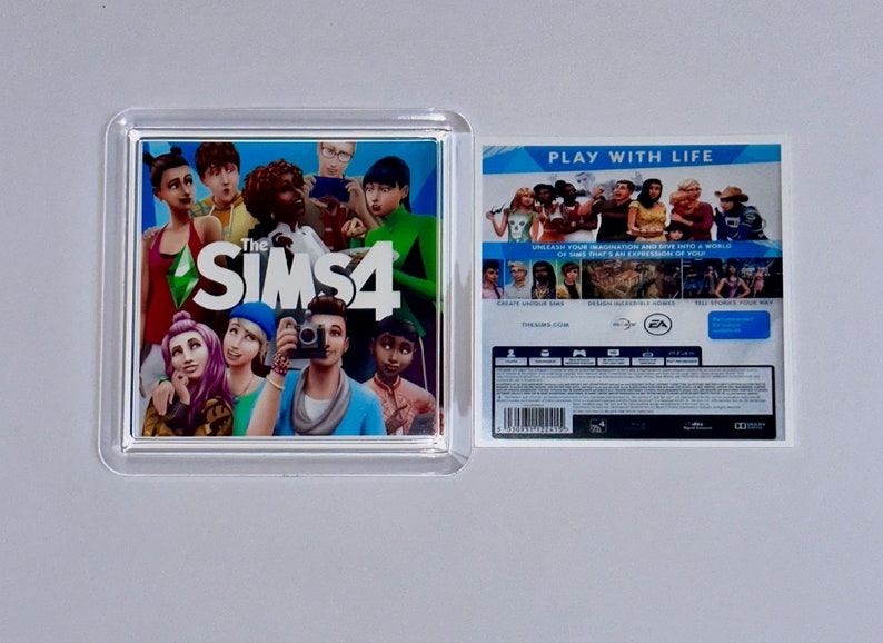 Coasters Sims 4 Video Game Covers Drinks Coaster - Etsy