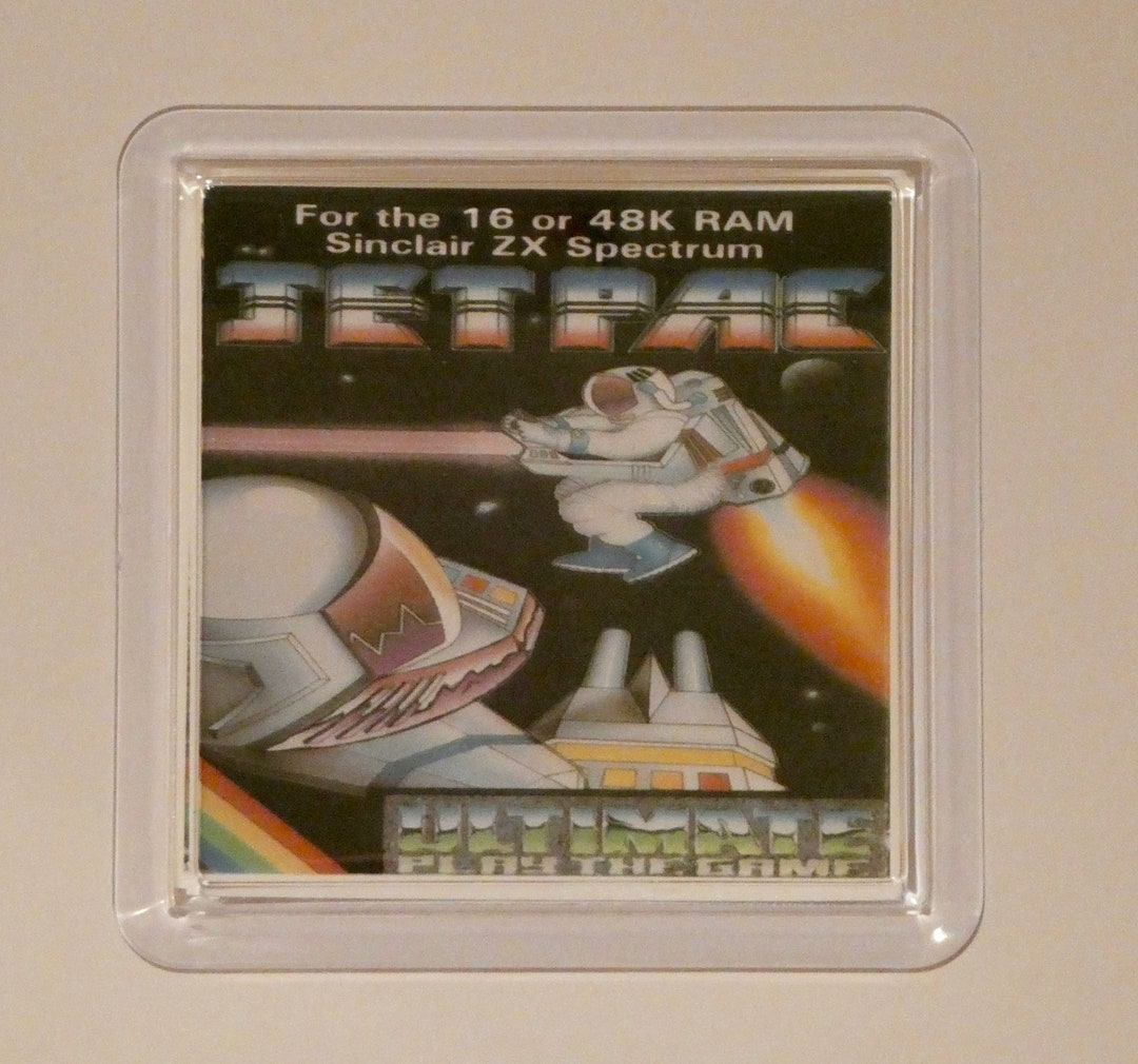 Coasters Ultimate Jetpac Video Game Covers Drinks Coasters - Etsy