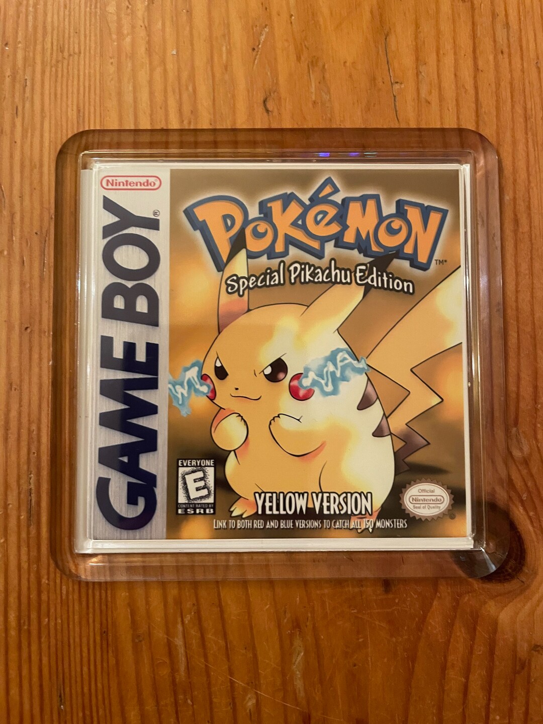 Coasters Retro Nintendo Gameboy Color Pokemon Video Game Covers Drinks ...