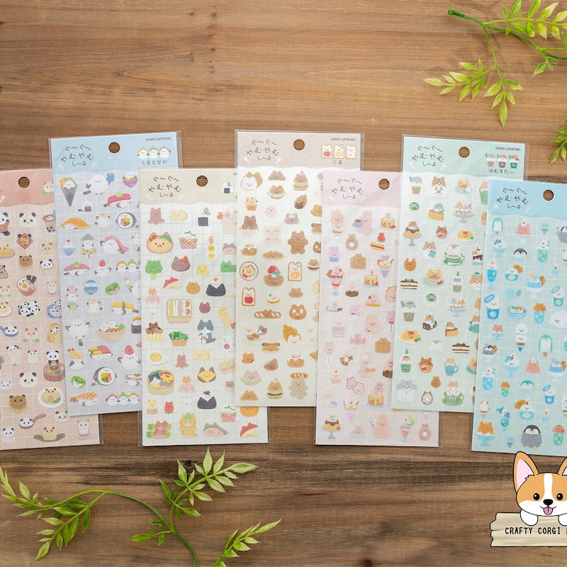 Daiso Cat Sticker - Etsy