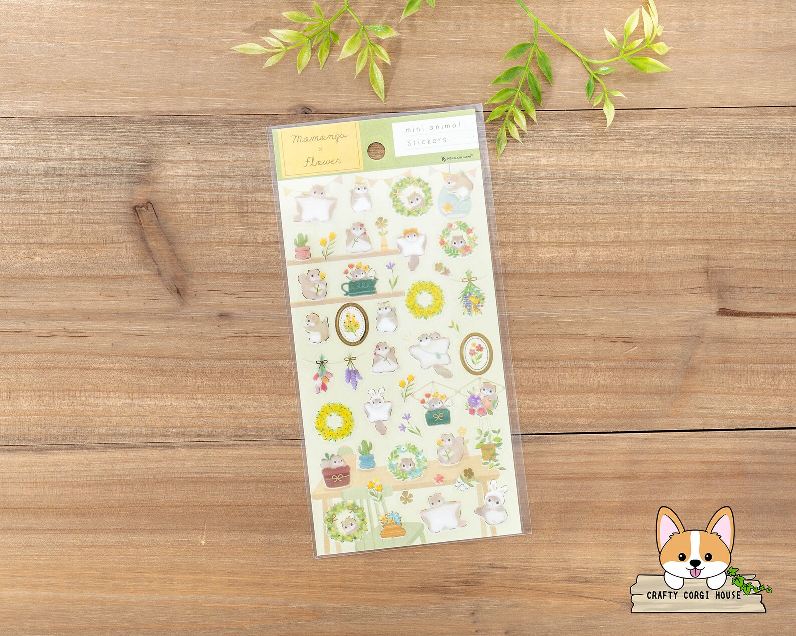 1 Sheet | NB | Mini Animal Gold Foil Clear Stickers | Kitten - Momonga ...
