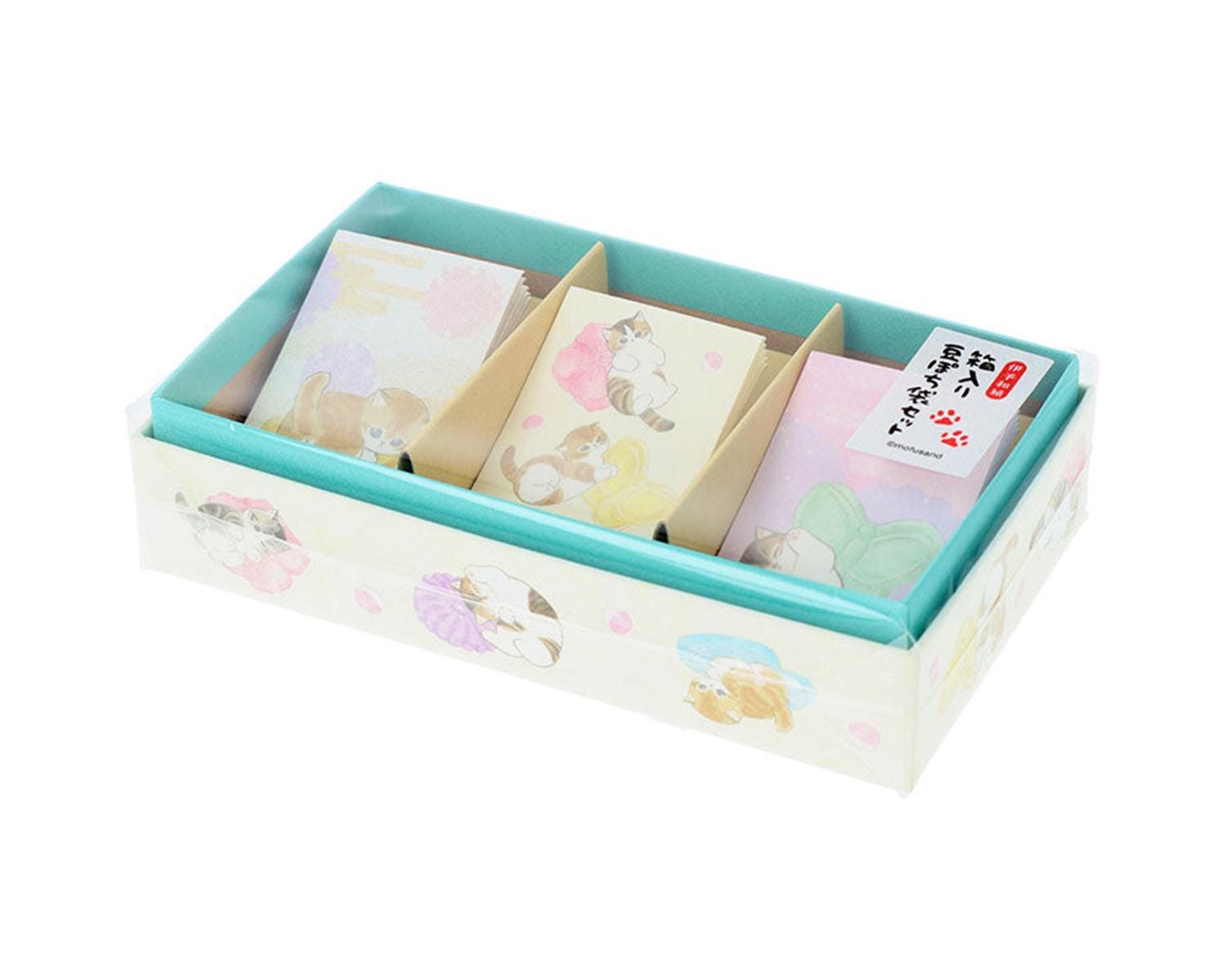 15 Envelopes | Sun-star | Cat Kigurumi Wagashi Series Mini Japanese ...