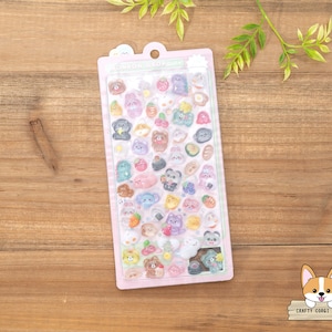 1 Sheet | Q-lia | BONBON DROP Glitter 3D Gel Sticker | Mogu Mogu ...