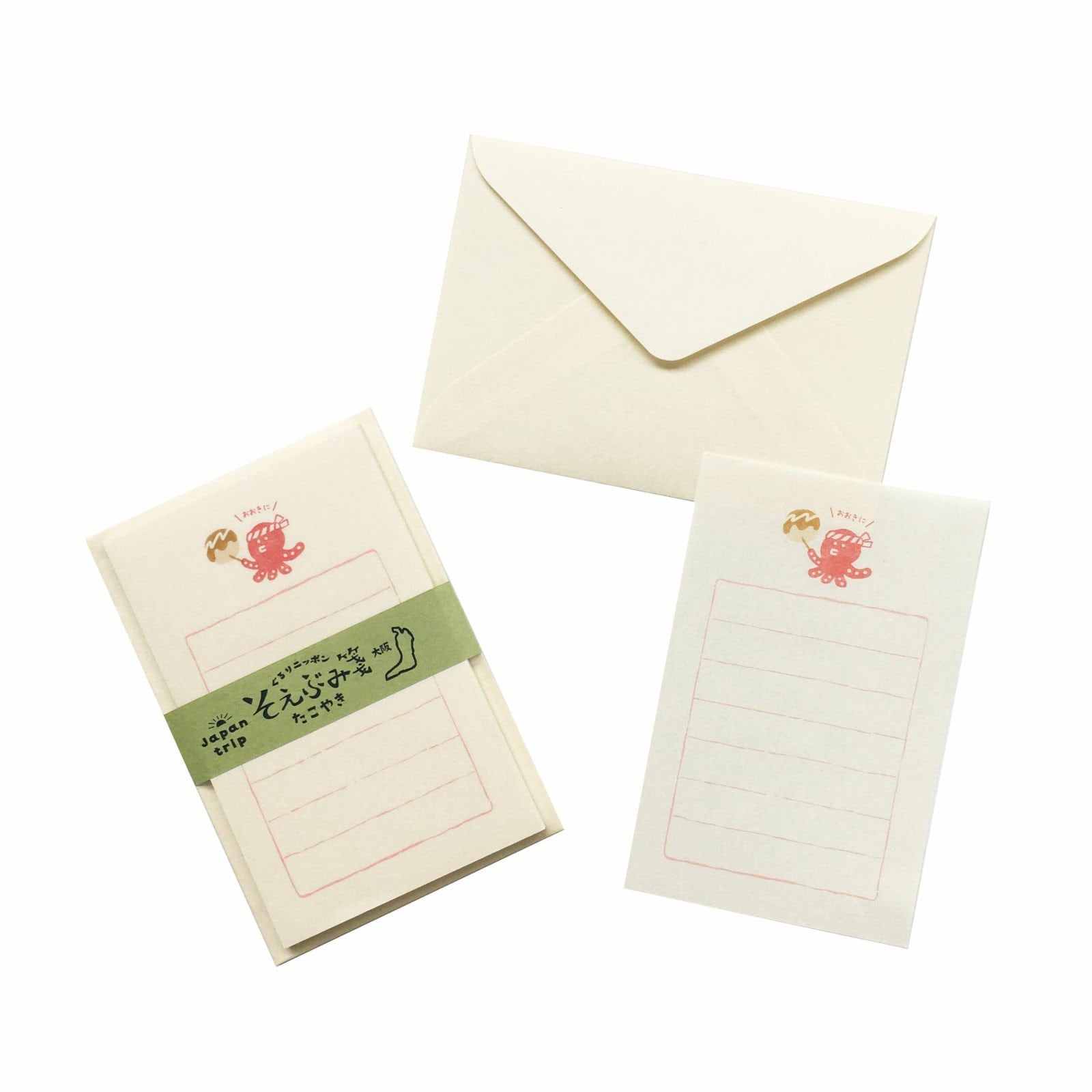30 Sheets 5 Envelopes | Furukawashiko | Japan Trip Mini Letter Set ...