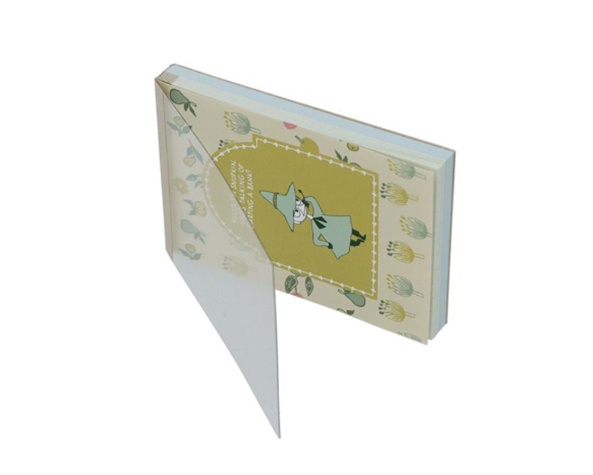 80 Sheets | Sun-star X Moomin | 2 Design Mini Memo Pad | Little My ...
