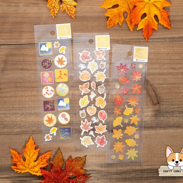 Fall Leaf Stickers - Etsy