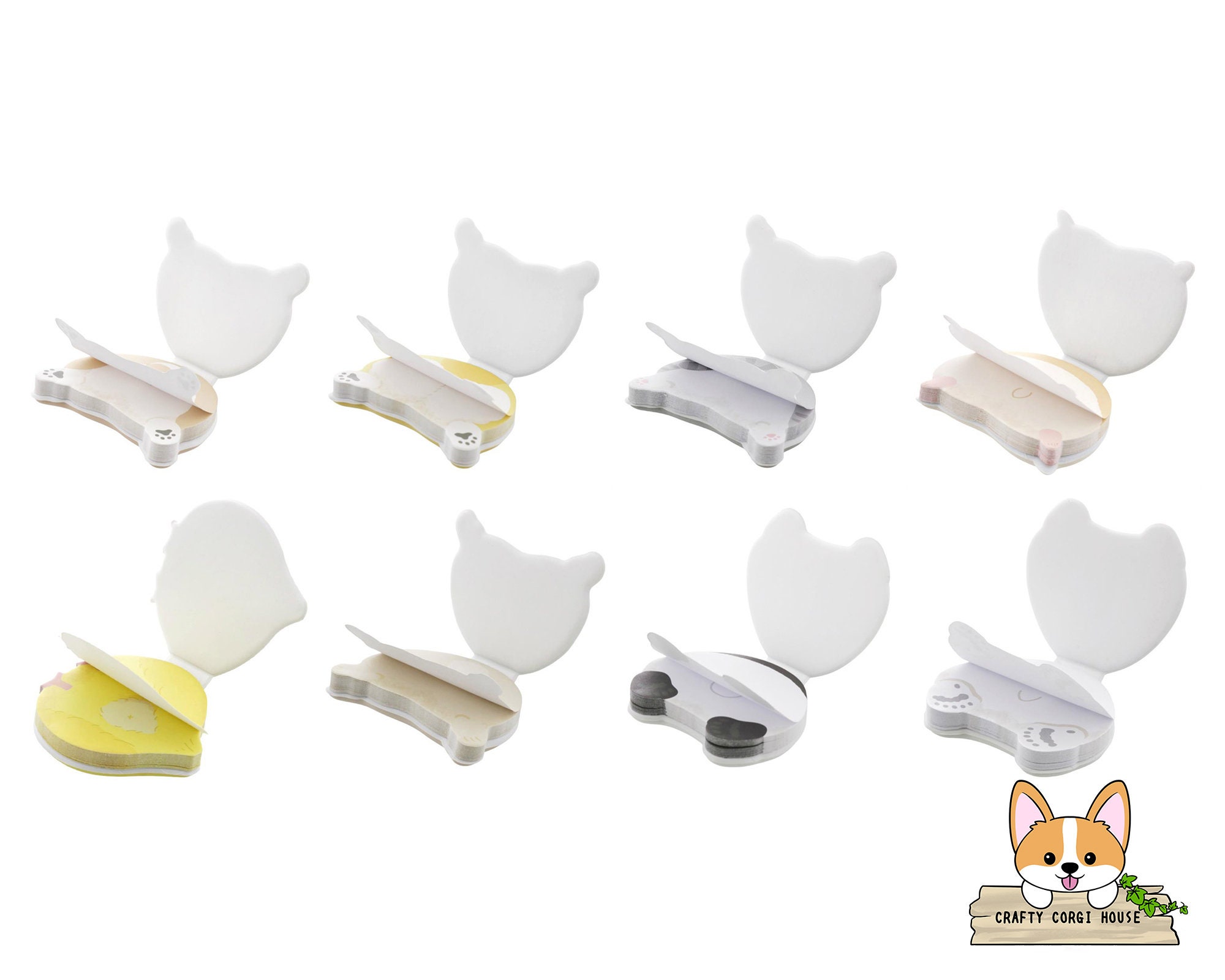 40 Sheets | Sun-star | Squishy Animal PUNIKETSU Sticky Memo Pad | Shiba ...