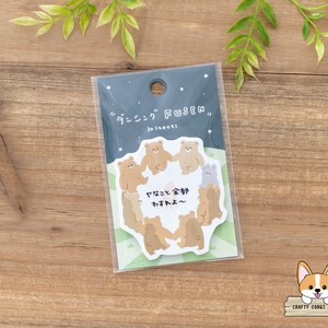 30 Sheets | Kamio | Animal DANCING Die Cut Sticky Notes | Rabbit ...