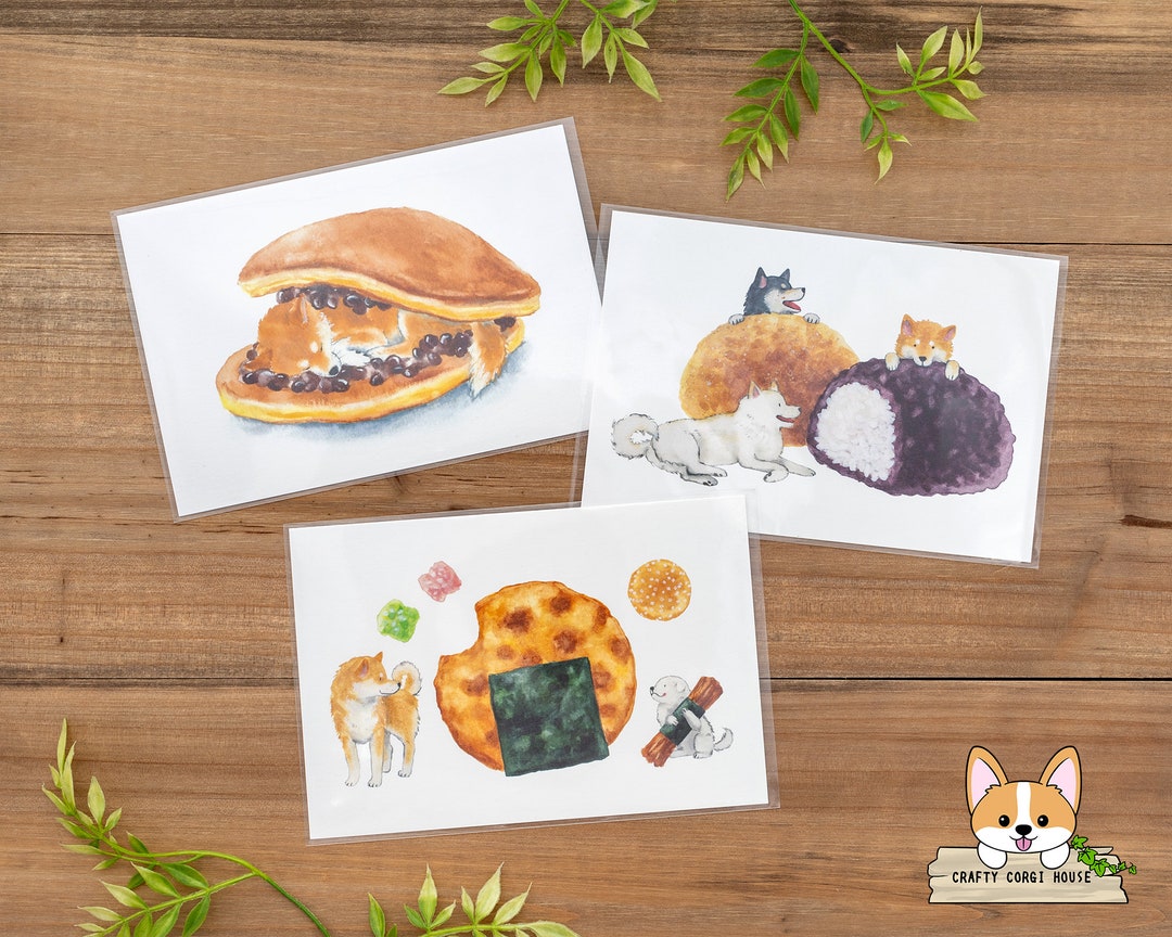 1 Sheet | Active X Natsuka Murata | Shiba Inu & Delicious Japanese ...