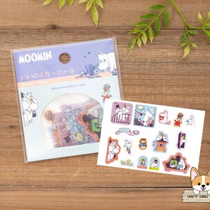 45 Pc | World Craft X Moomin | Washi Die Cut Stickers | Picture Frame ...