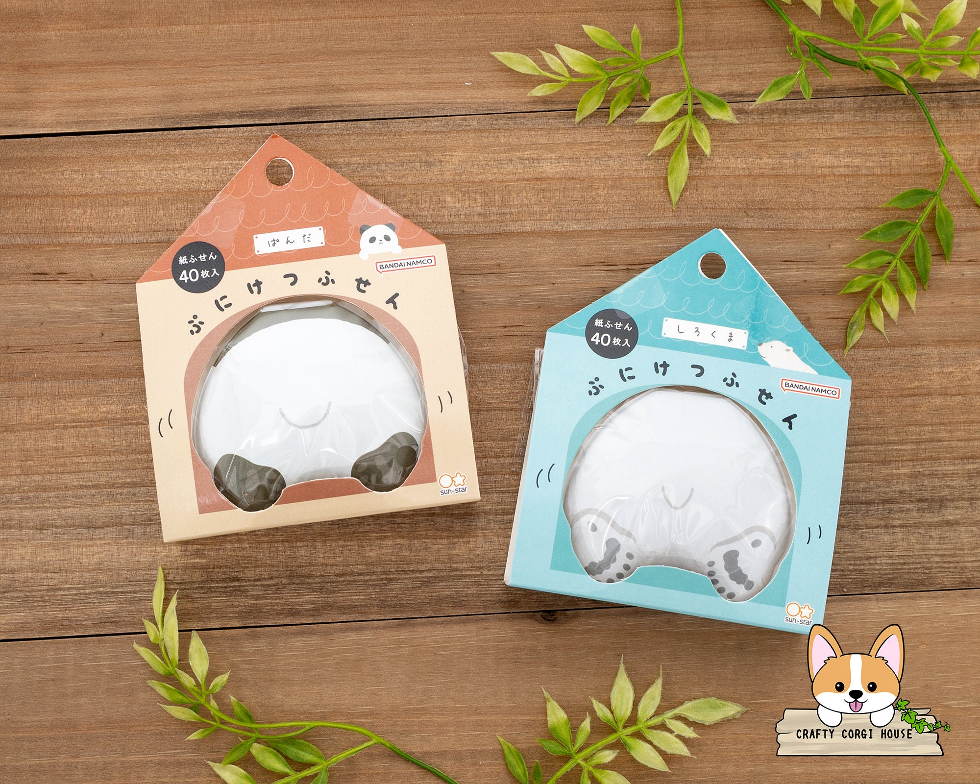 40 Sheets | Sun-star | Squishy Animal PUNIKETSU Sticky Memo Pad | Shiba ...