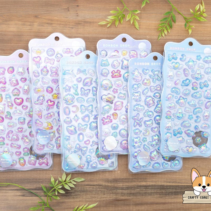 Bon Bon Drop Seal Sticker - Etsy