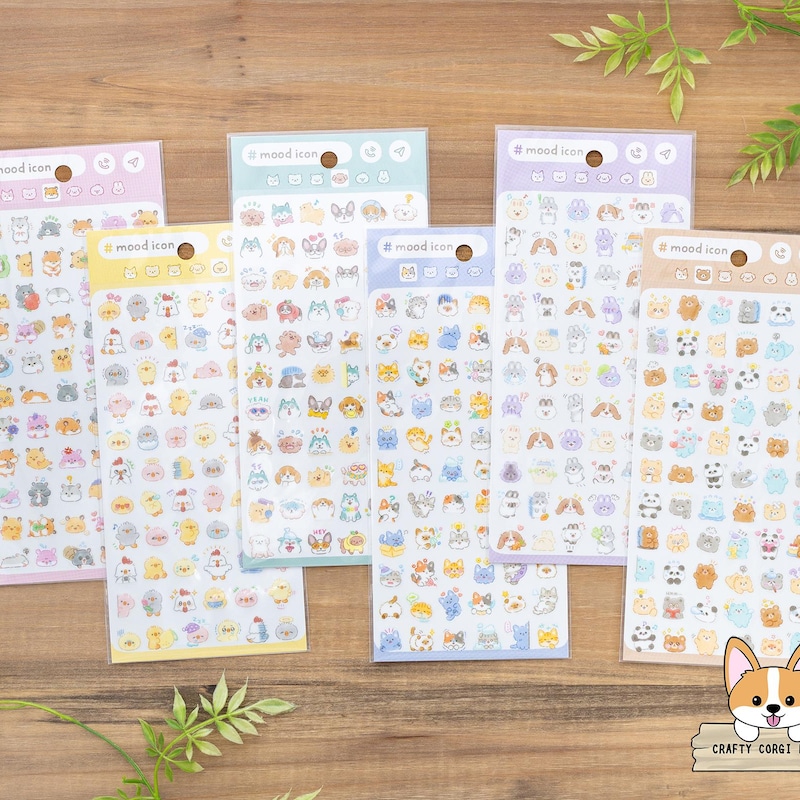 Dog Cat Hamster Stickers - Etsy