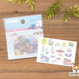 45 Pc | World Craft X Moomin | Washi Die Cut Stickers | Picture Frame ...