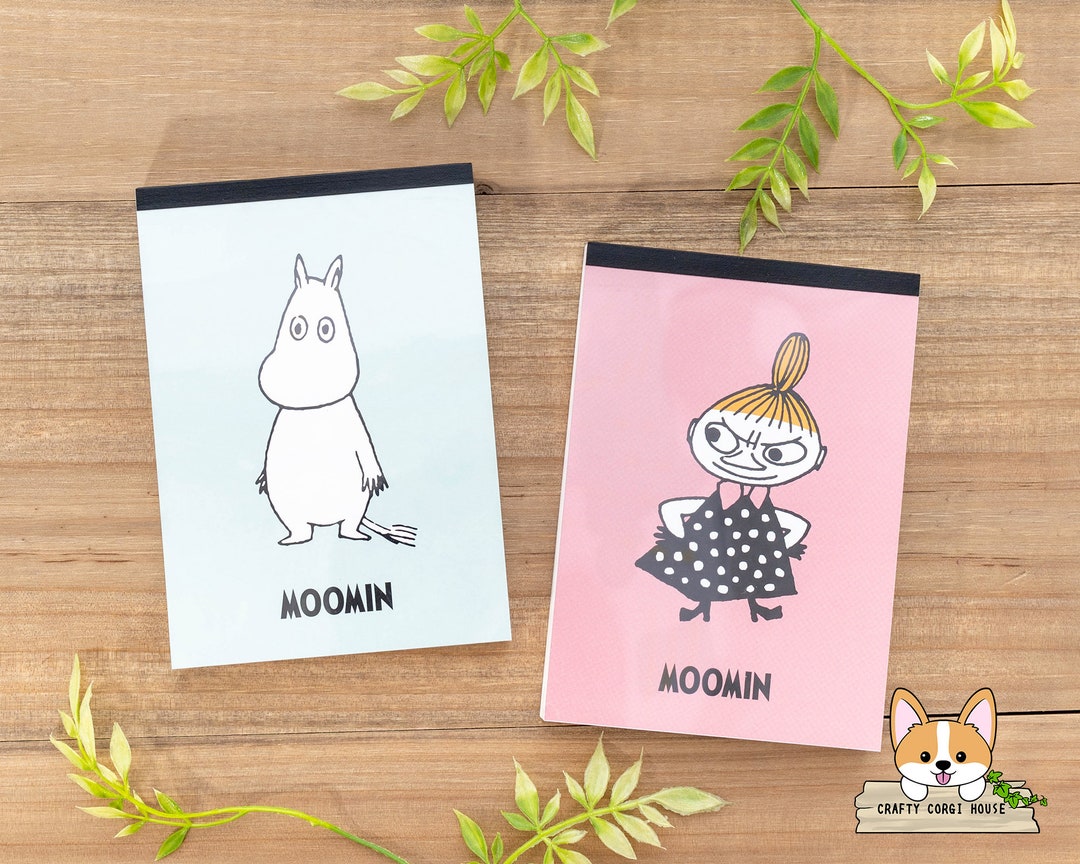 100 Sheets | Sun-star X Moomin | B7 Memo Pad | Moomin - Little My - Etsy