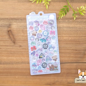 1 Sheet | Q-lia | BONBON DROP Glitter 3D Gel Sticker | Mogu Mogu ...