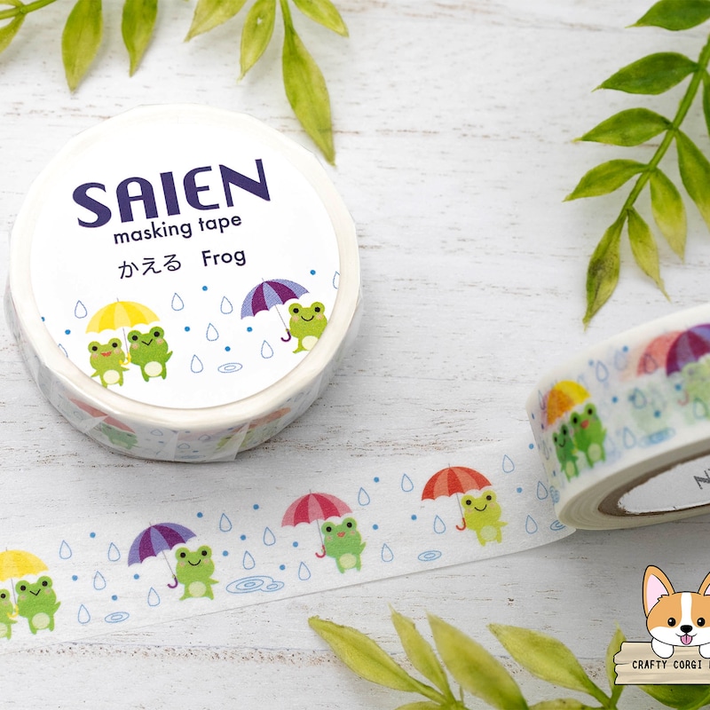 Kamiiso Saien Washi Tape - Etsy