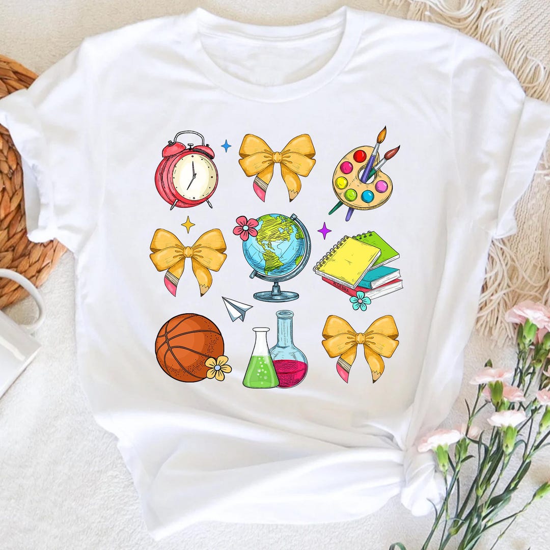First Day of School Shirt, Back to School Kids Tee, Teacher Shirt ...