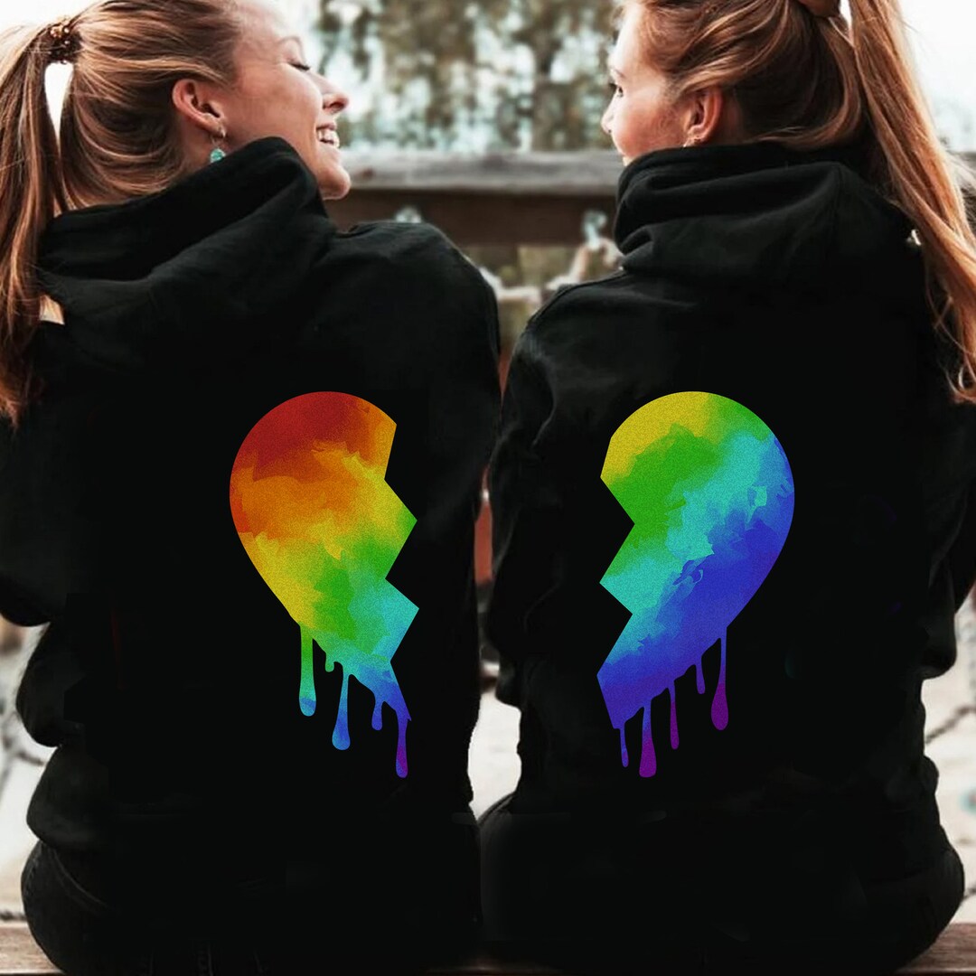 LGBT Pride Matching Couple Shirt, Rainbow Pride Shirt, Gay Pride T ...