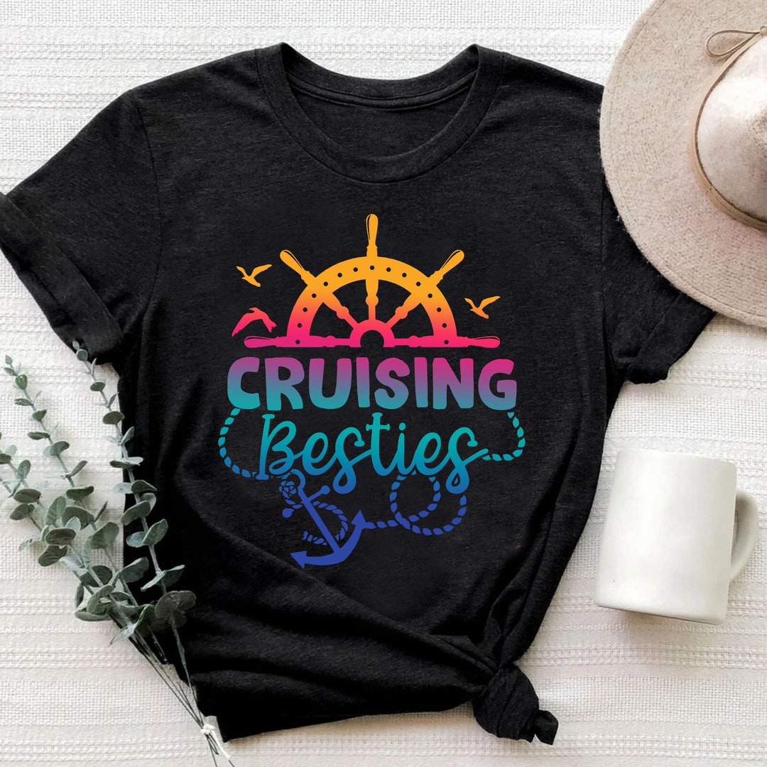 Cruising Besties Girls Gone Cruising Tshirt, Cruise Shirts, Best ...