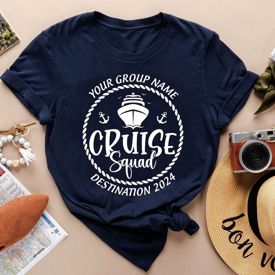 Personalized Group Vacation Shirts, Cruise Squad Shirt, Family Cruise ...