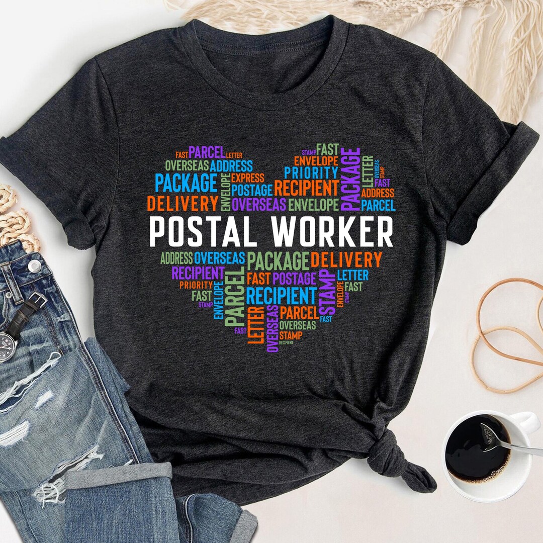 Postal Worker Shirt, Postal Carrier Shirt, Mailman T-shirt, Postman T ...