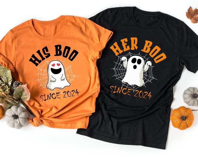 2 SVG FILES She's My Boo Svg-he's My Boo Svg His Witch Svg-her Boo Svg ...