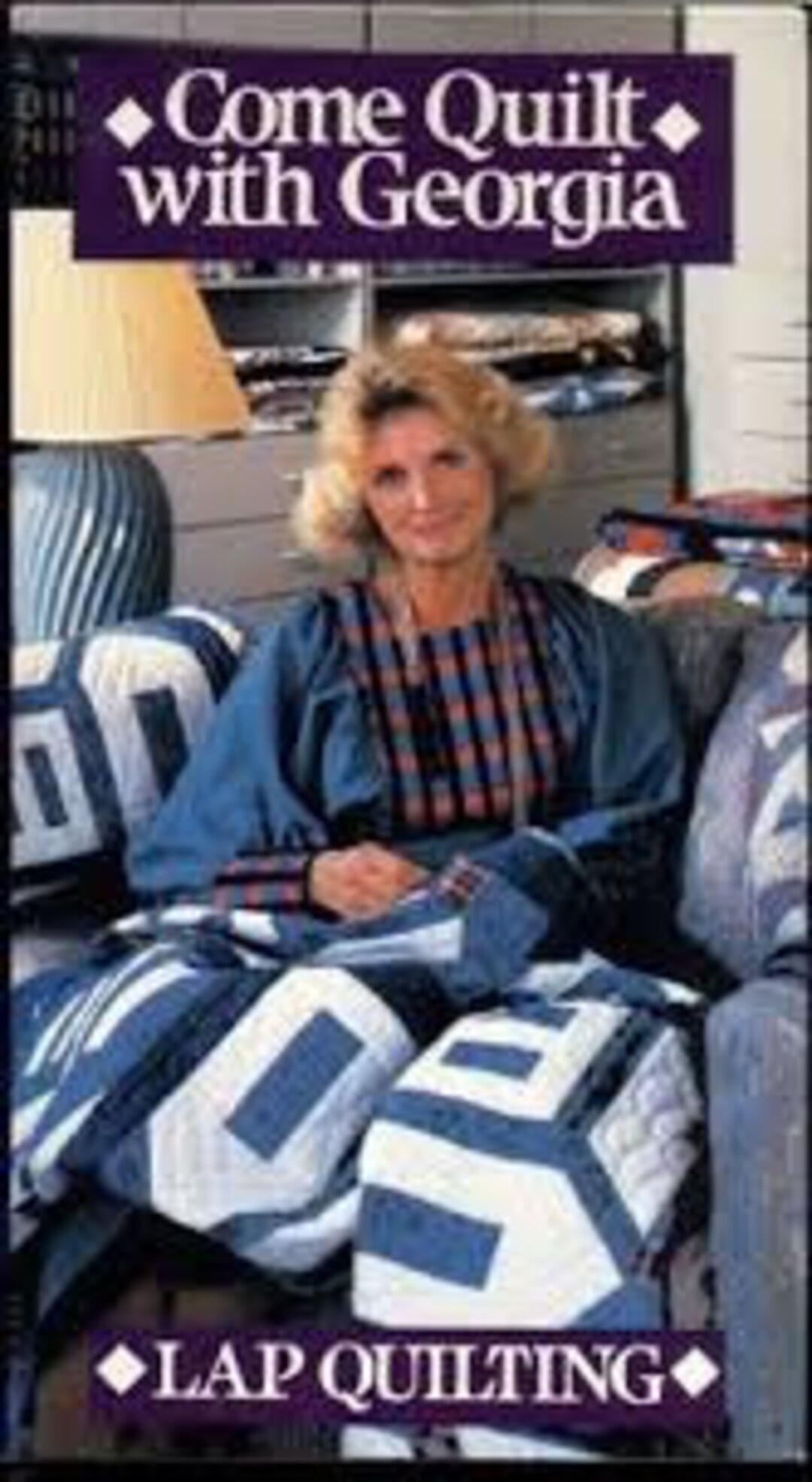 Come Quilt With Georgia 1992 VHS Tape - Etsy