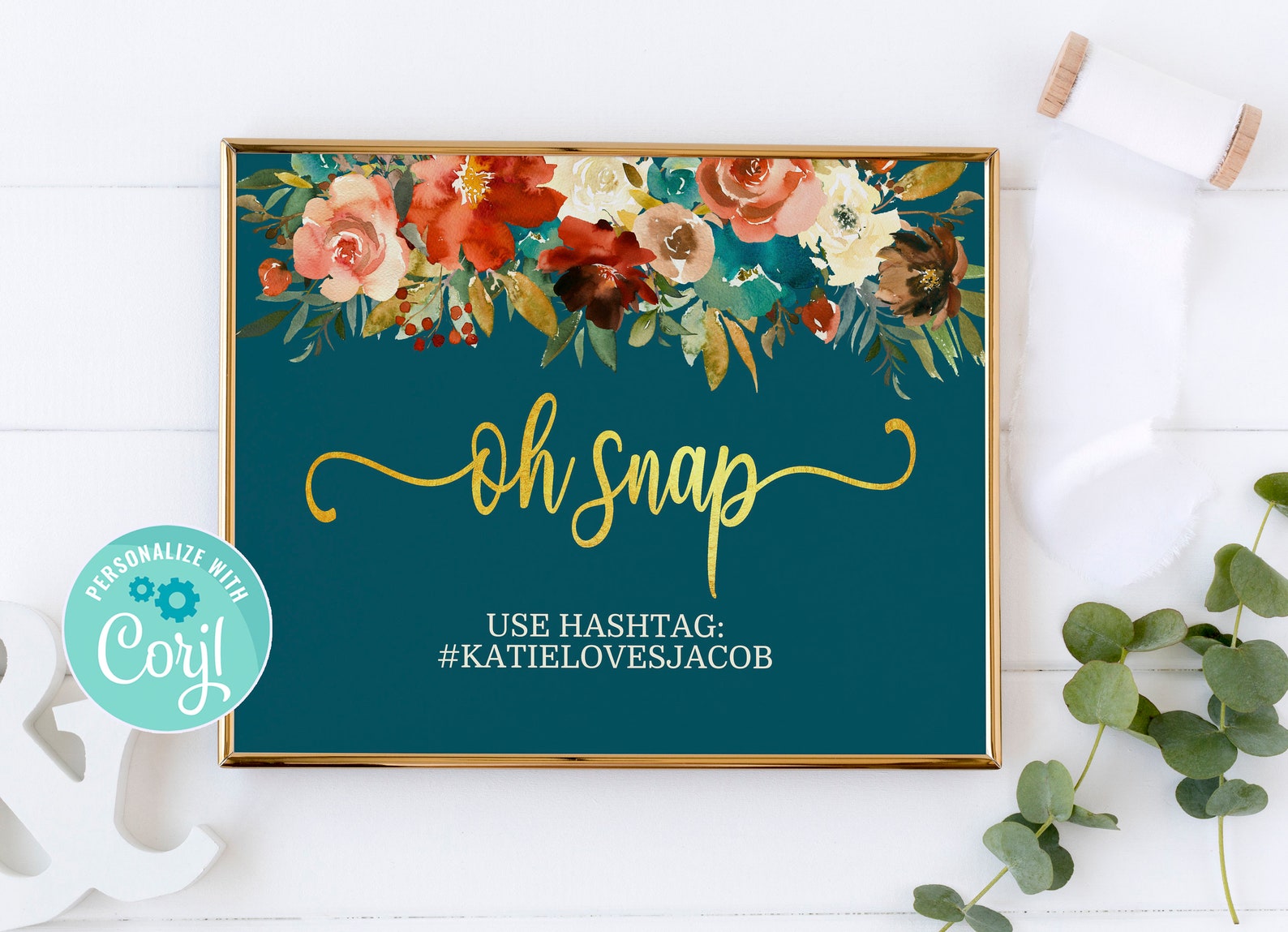 Oh Snap Wedding Sign, Oh Snap Sign, Oh Snap, Oh Snap Hashtag, Oh Snap ...