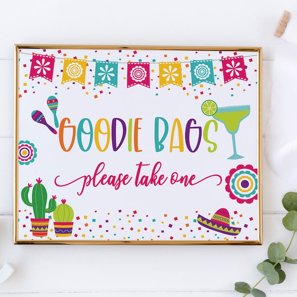 Goodie Bags Sign - Etsy