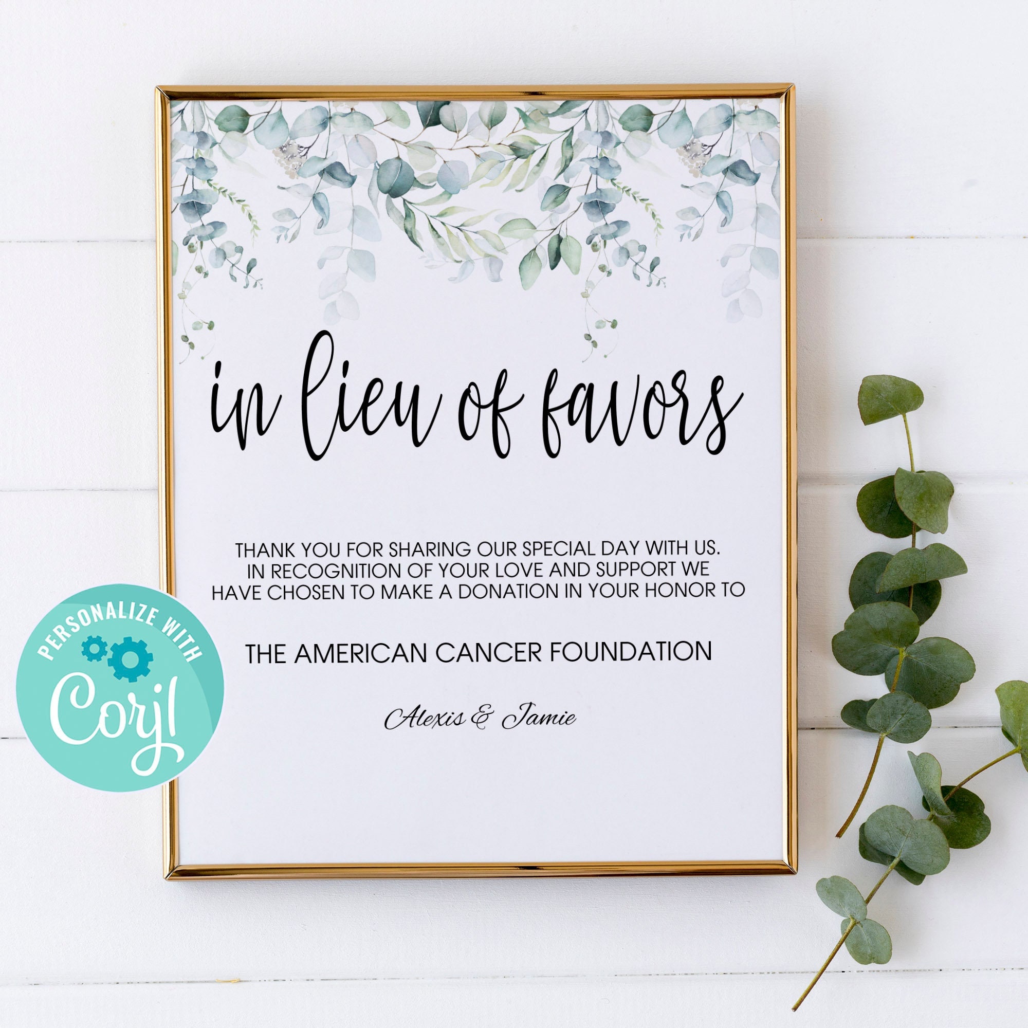 Donations Sign Ideas