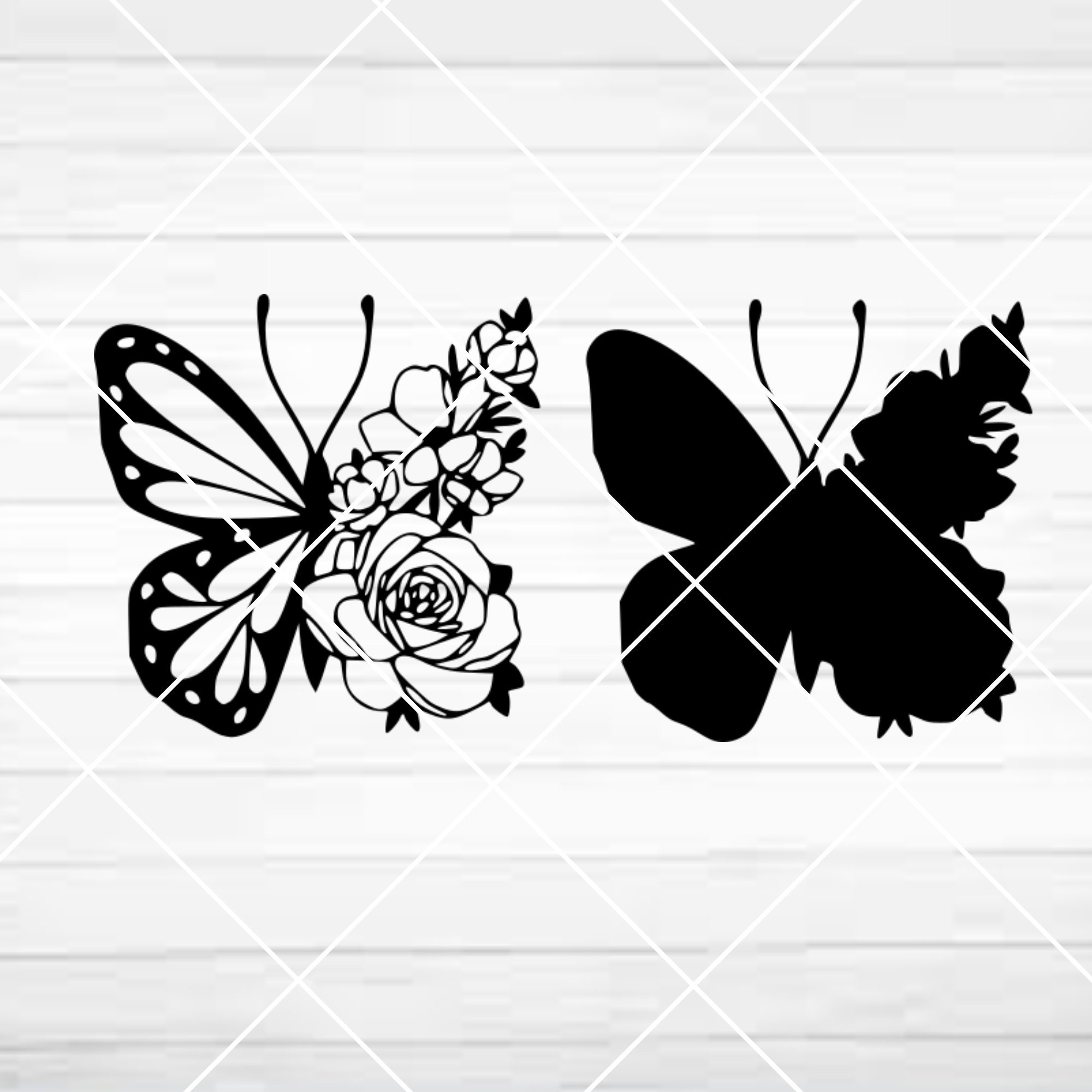 Butterfly SVG Layered Butterfly Cricut SVG Vinyl Sticker - Etsy Australia