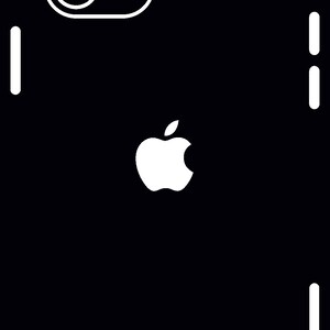 Apple iPhone 12 Hd Quality - Full Wrap Skin Cutting Template Dxf, SVG ...