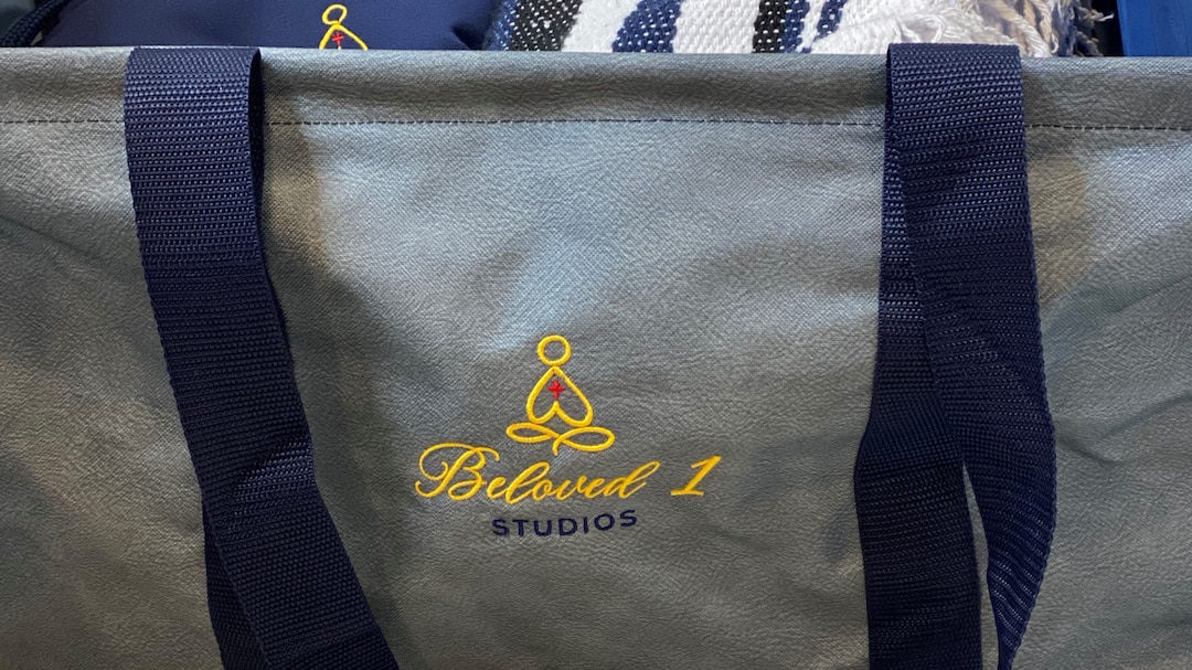 Beloved 1 Studios Large Thirty-one Utility Tote in Denim - Etsy