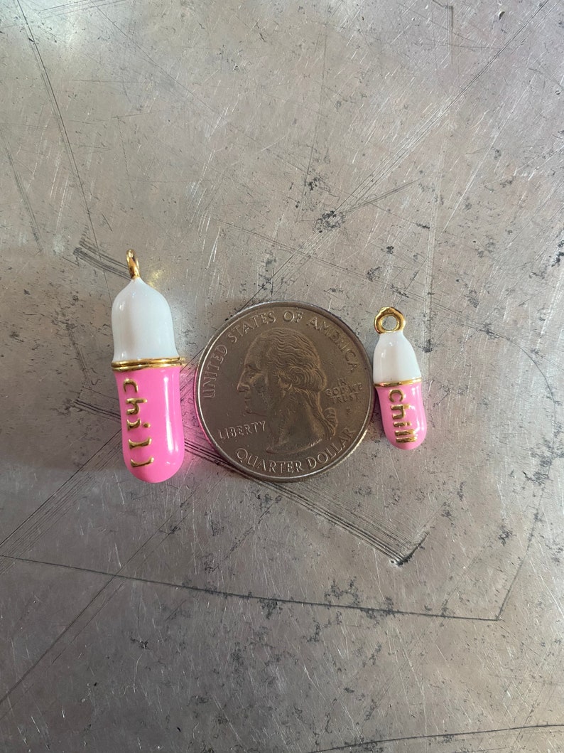 Chill Pill Necklace - Etsy