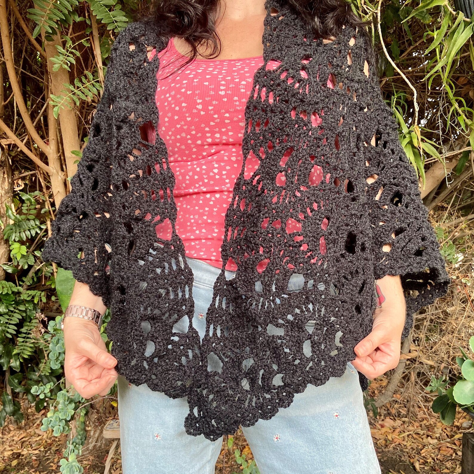 Crocheted Lost Souls / Skull Shawl - Etsy