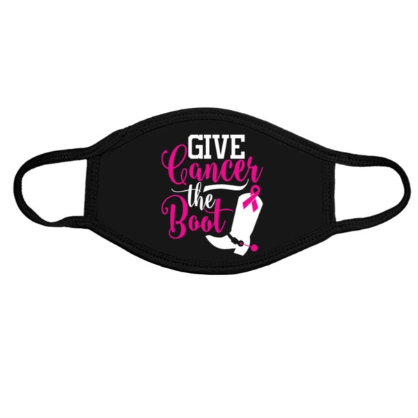 Breast Cancer Mask - Etsy