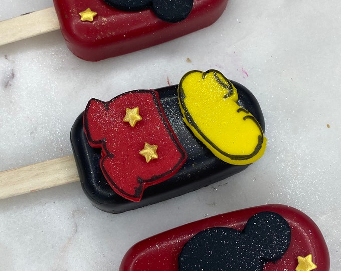 Mickey Mouse Cakesicles - Etsy