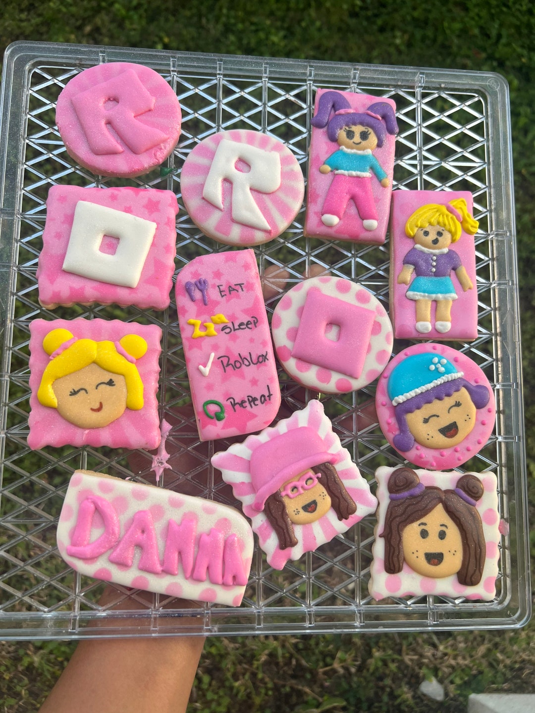 Roblox Inspired Sugar Cookies - Etsy