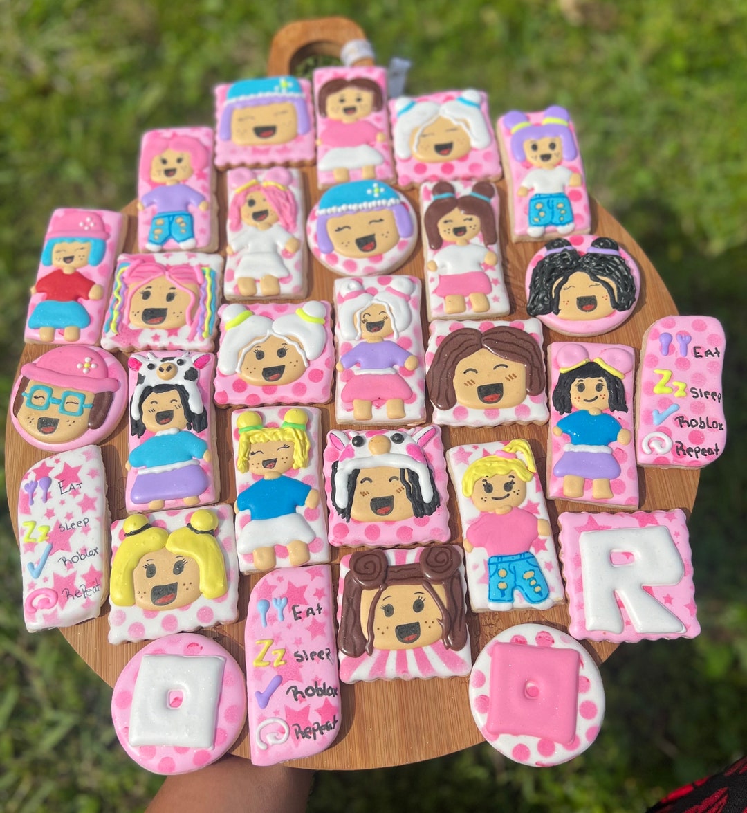 Roblox Inspired Sugar Cookies - Etsy