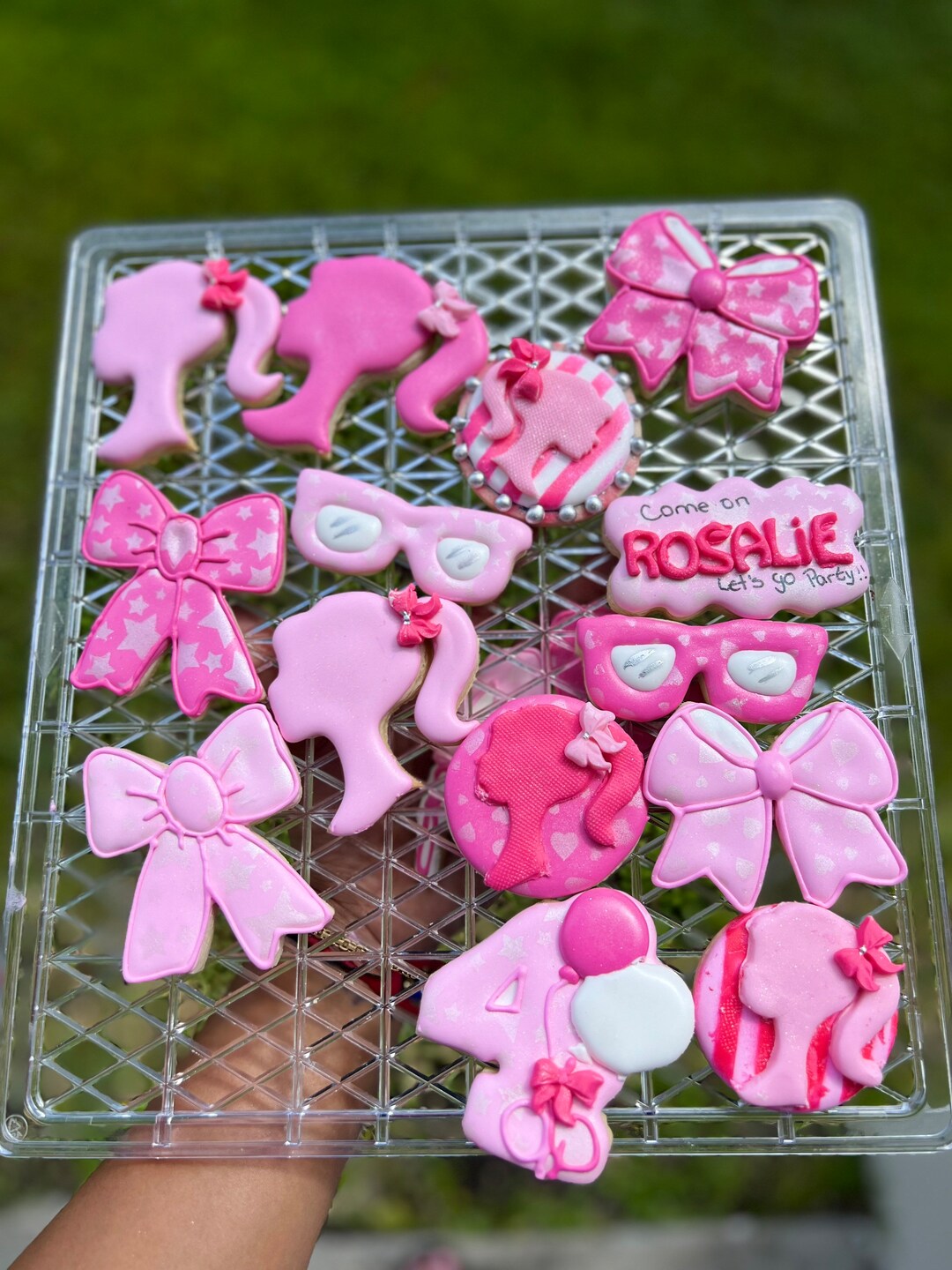 Barbie Custom Sugar Cookies - Etsy