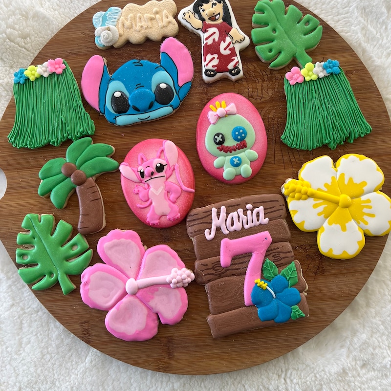 Lilo Stitch Cookies - Etsy