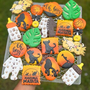 Lion King/simba Inspire Sugar Cookies - Etsy