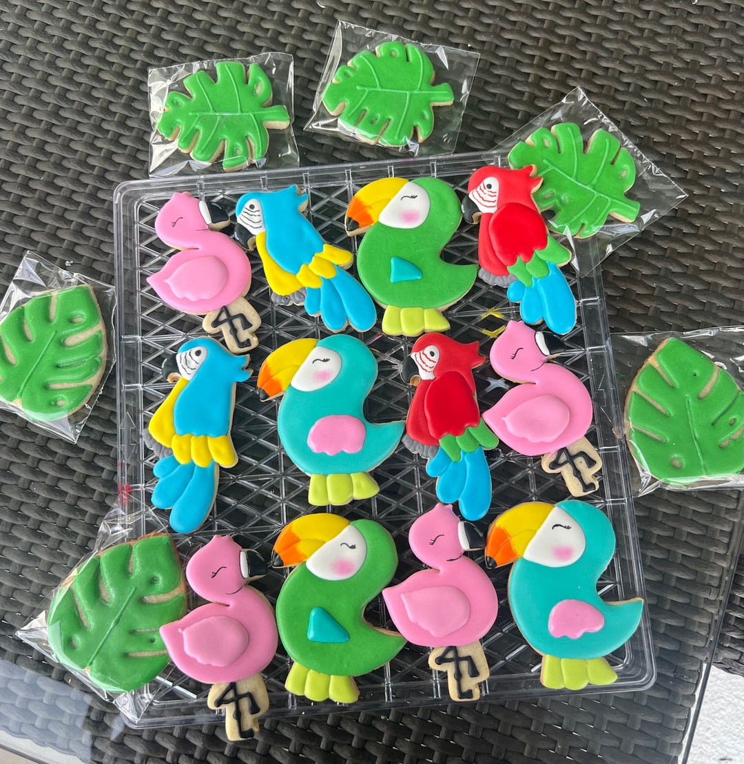 Parrot/birds Sugar Cookies - Etsy