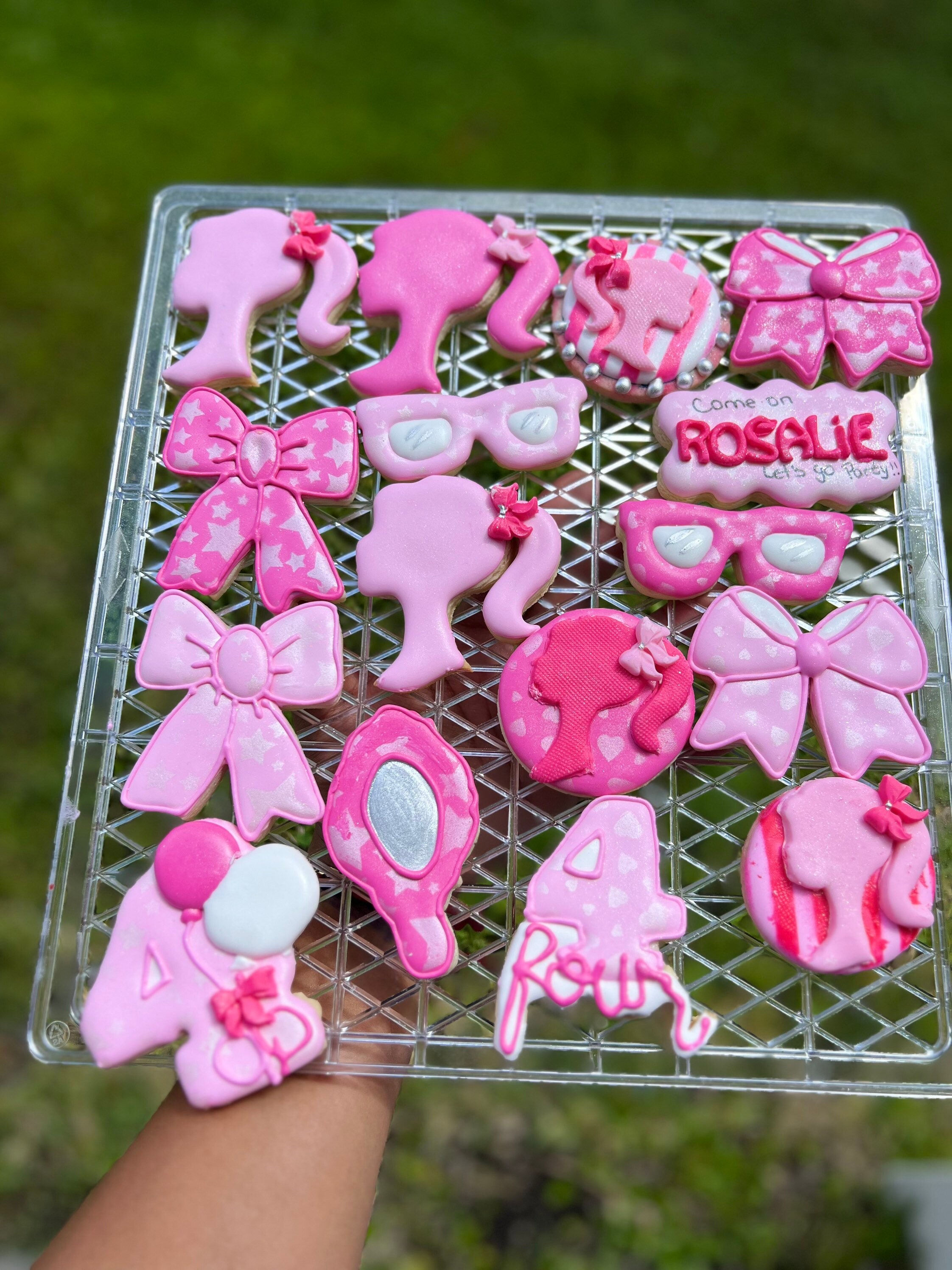 Barbie Custom Sugar Cookies - Etsy