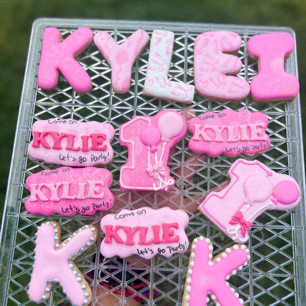 Initial Cookie - Etsy