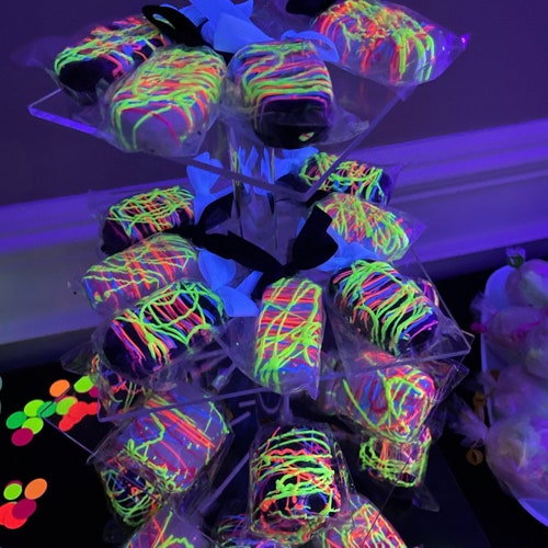 Glow in the Dark/ Neon Sugar Cookies - Etsy